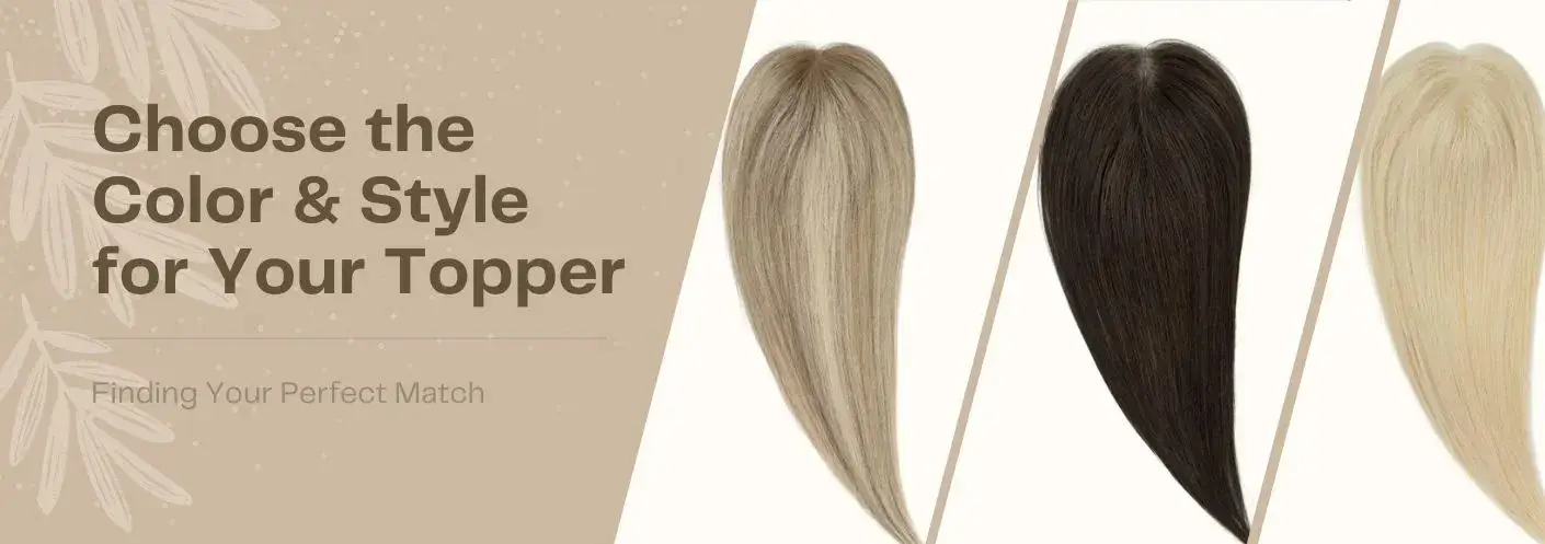 How to Choose the Right Color & Style for Your Mini Hair Topper